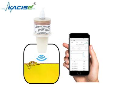 China PVDF 5m intelligent Ultrasonic water level meter 5V RS485 output liquide Level Sensor KUS600 factory