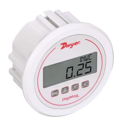 Dwyer DM-1102 Digital Differential Pressure Gauge side view