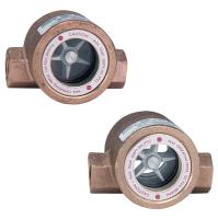 China Dwyer SFI-100T Flow Indicator Transmitter Brass Construction for sale