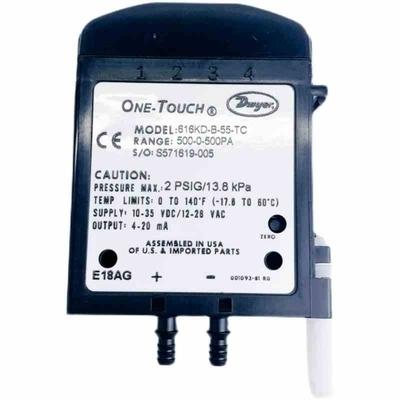 Dwyer 616KD Series Differential Pressure Transmitter side view