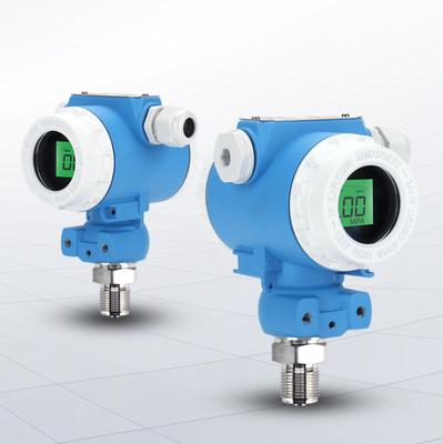 Explosion-proof pressure transmitter display close-up