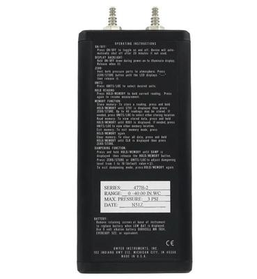 China Dwyer 477B Digital Manometer for Air Pressure Measurement for sale
