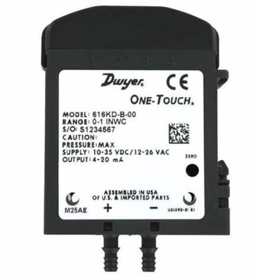 Dwyer 616KD Differential Pressure Transmitter front view