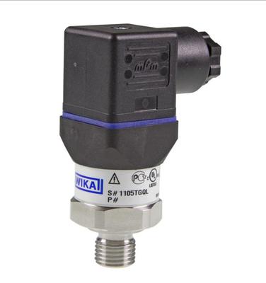 Wika A-10 Pressure Transmitter side view