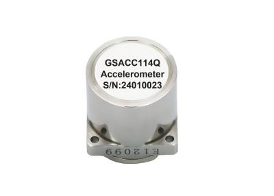 China Quartz Flexible Accelerometer with ≤30ug Bias Stability 30ug/°C Temperature Sensitivity and Compact Size Ø25.4×32 for Precision Inertial Navigation for sale