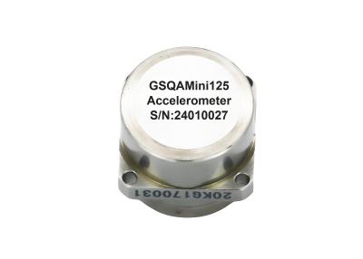 China Mini Size Ø18.8×21 Quartz Flexible Accelerometer with Scale Factor 2.2~3.5mA/g and Bias Repeatability ≤100ug for sale