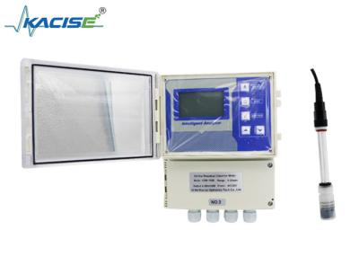 China Wall Mounted Residual Chlorine Meter with IP65 and IP68 Protection and 4-20mA Output for Free Chlorine Measurement for sale