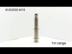 Haut commutateur de niveau ultrasonique du mètre NPN de niveau du fluide de précision chaîne de détection de 50mm - de 1000mm