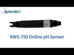 Sensor KWS-750 profissional de qualidade da água em linha para medição industrial de pH