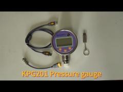 Medidor de pressão digital KPG201C com registo de dados com compensação de temperatura ampla IP66