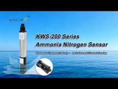 KWS-200 Series  Ammonia Nitrogen Sensor calibration video