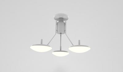 Китай 2018 modern style  acrylic lampshade black painting LED pendant lamp продается