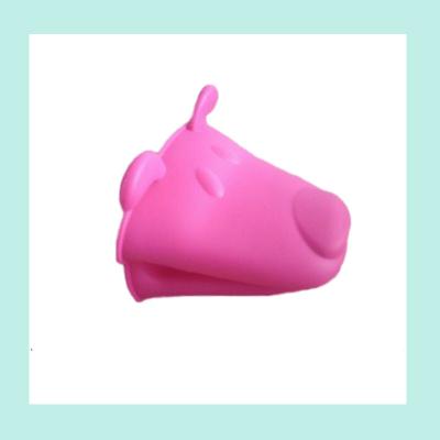 China heat protection silicone gloves ,heat resistant silicon oven mitts for sale