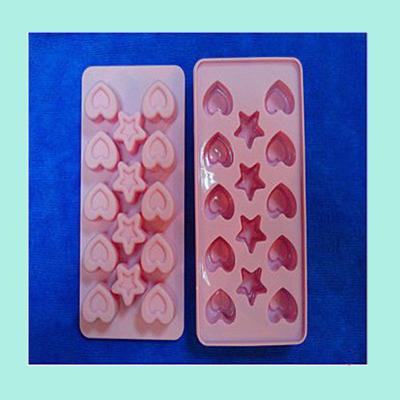 China silicone tray for chocolate ,fashionable silicone ice cube tray for sale