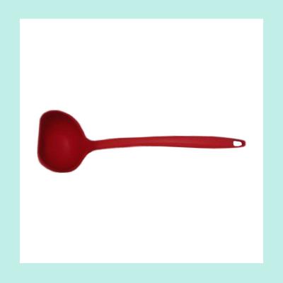 China silicone tableware spoons ,silicone soup ladle for sale