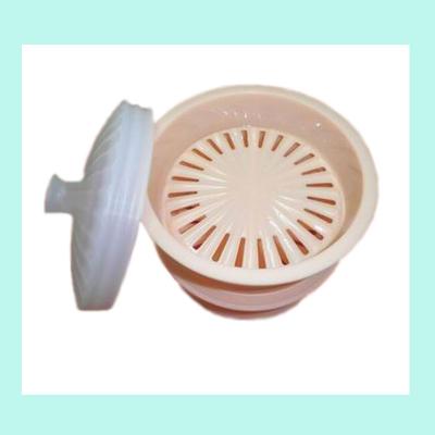 China silicone steamer mircoware ,high quality food grade silicone steamer for sale