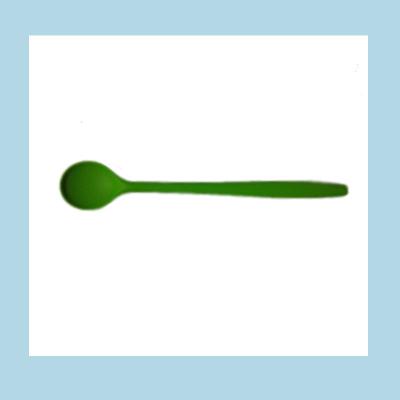 China silicone spoon holder ,long handle silicone soup spoon for sale