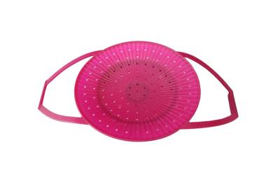 China new design silicone steamer  set , cute shape silicone steamer basket for sale