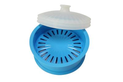 China FDA silicone food steamers ,LFGB silicone vegetable steamer set for sale