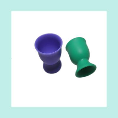 China hot selling silicone egg cups ,silicone drinkware cup for sale