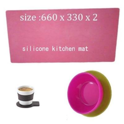 China kitchen living silicone mat ,cheap silicone cooking mat for sale
