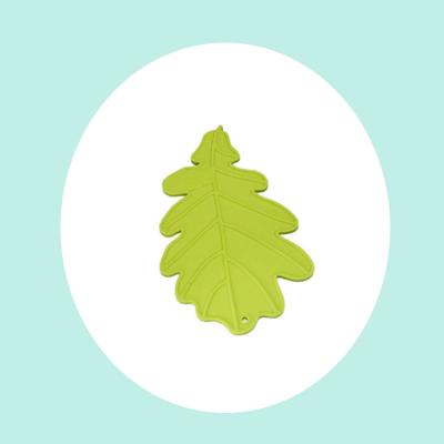 China leaf sahpe silicone bowl pads ,insulation silicone pot mat for sale