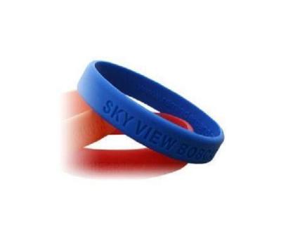 China debossed wristband silicone bracelet ,rubber wrist bands , colorful silicone bracelet for sale