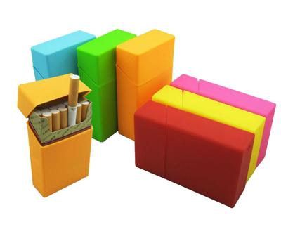 China fashion silicone cigarette box , hot sell silicone cigarette case for sale