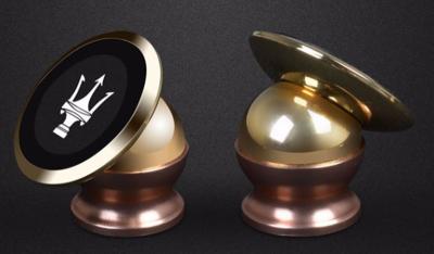 China precision 360 degree car cell phone holder with magnet , magnet phone holder price for sale