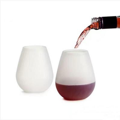 China silicone coffee cup wine cup ,transparent menstrual cup silicone medical bar wine cup for sale