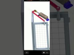 Application video of push rod motor