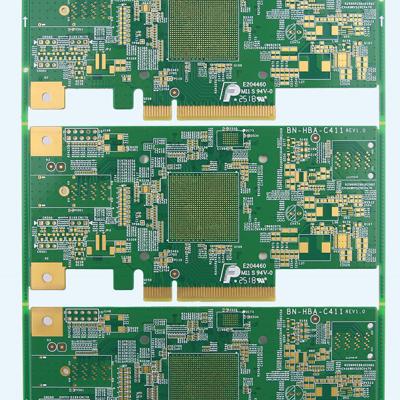中国 液浸の金高いTG FR4 PCB 0.2mm-3.0mmの黒い中心多層PCB 販売のため