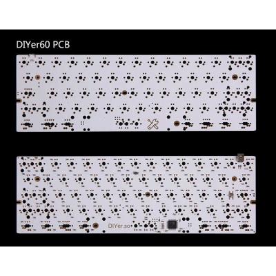 China 1-14 laagtype C het Toetsenbord 60 Percentenpcb ISO HASL beëindigt PCB Te koop