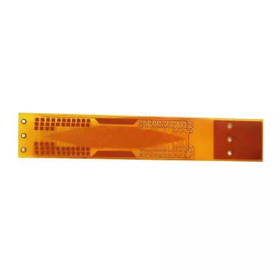 Cina Polyimide FPC Cable Yellow Flexible PCB With 2 Layer Circuit in vendita