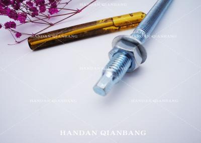 Cina M12 con le ancore del cuneo del ferro del dado e della rondella per calcestruzzo in vendita