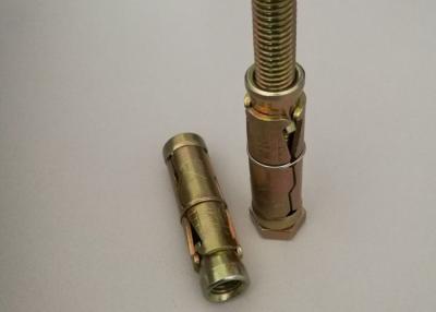 China Heavy Duty 3PCS Fixing Shield Anchor Bolt , Expansion Concrete Fixing Bolts for sale
