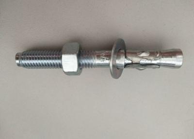 Cina Bulloni d'ancoraggio del metallo del cuneo M12x100, tramite l'ancora di Bolt per il acciaio al carbonio concreto in vendita