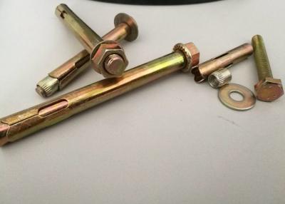 Cina BULLONI D'ANCORAGGIO PLACCATI ZINCO GIALLO DELLA MANICA CON GLI ANI DI BACCANO BSW DEL DADO DELLA FLANGIA DELLA SFORTUNA STANDARD in vendita