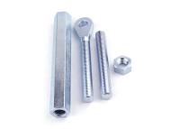 China Galvanized Concrete Buildings M16 JIS Long Hex Nut for sale