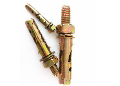 Cina giallo/bianco zinco piantato Anchor Bolt Antiskid Shark Fin Tipo M6 zinco piantato finito in vendita