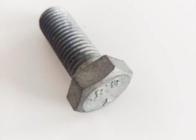 Cina La immersione calda del acciaio al carbonio ha galvanizzato la testa Bolt di esagono DIN933 in vendita