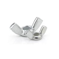 China White Galvanized Wing Hand Tightened Nuts Din 315 Wing Nuts for sale