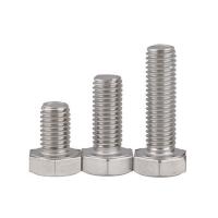 China 12.9 Din933 Din931 Hex Head Bolts Fully Threaded for sale