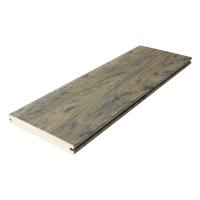 China Fireproof 200x25mm Solid Core Composite Decking Board No Warp Red Brown Art for sale