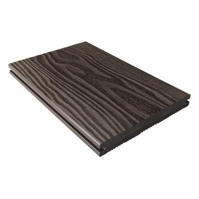 China No Splinter 4.8 m Solid Composite Decking Boards Eco Red Wood for sale