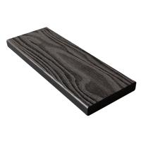 China 50% Wood Fiber 2.7m Solid Composite Decking Trim Sanding Surface for sale