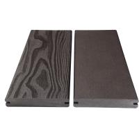 China 134x24mm Grey 38% HDPE Solid Composite Deck Boards UV Resistant for sale