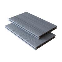 China Maple 200*24mm Capped Composite Decking Environmentally Friendly Anti UV for sale