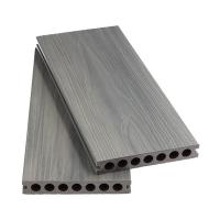 China 2.2m Black Capped Composite Decking Trim Antisepsis For Hotel No Splinter for sale