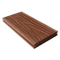 China UV Resistant Grey Solid Composite Decking Trim Boards Eco Wood Lumber for sale